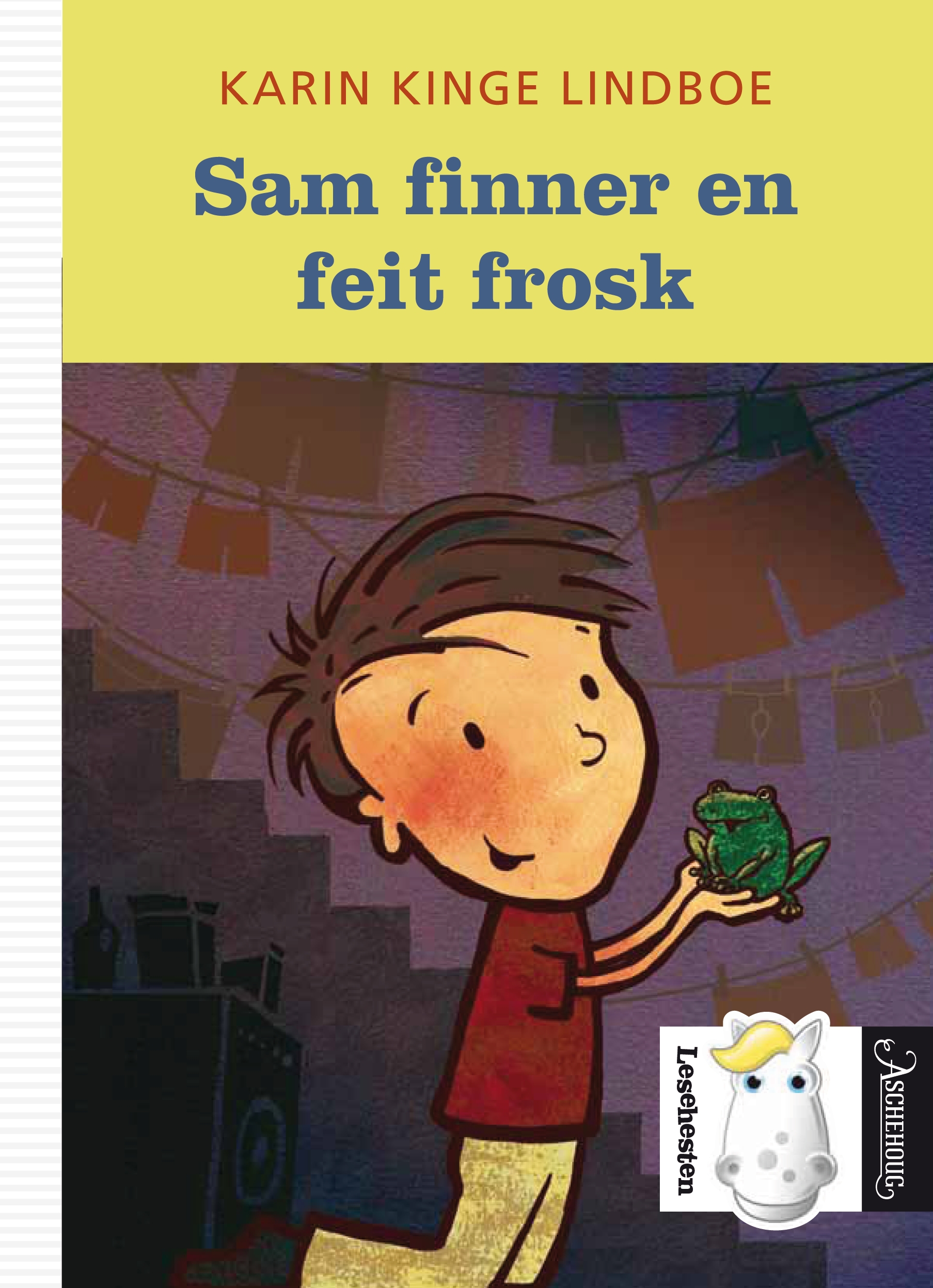 Sam finner en feit frosk — Bergen Offentlige Bibliotek